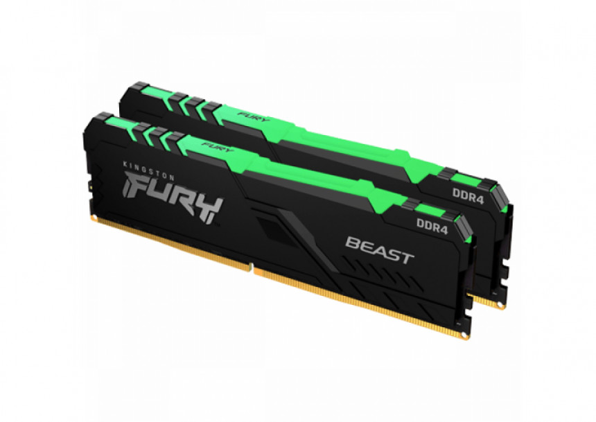 RAM DDR4 Kingston 32GB 3200MHz (2x16) FURYBeastRGB KF432C16BB1AK2/32