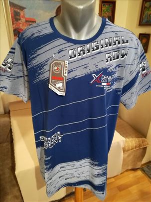Kvalitetna muska pamucna majica Redway 3XL Plava