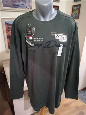 Kvalitetan muški pamučni duks Redway Zeleni 3XL