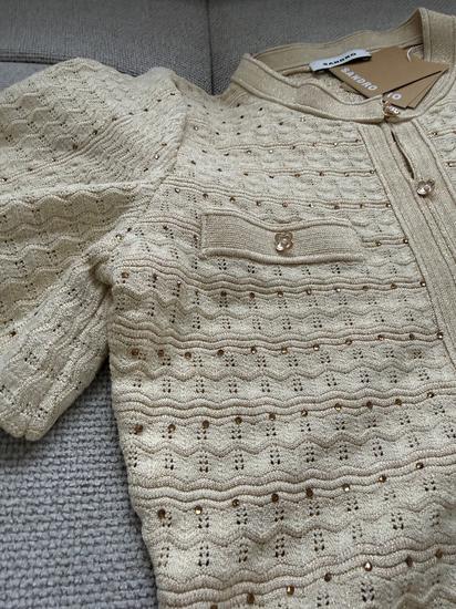 Sandro knit midi haljina