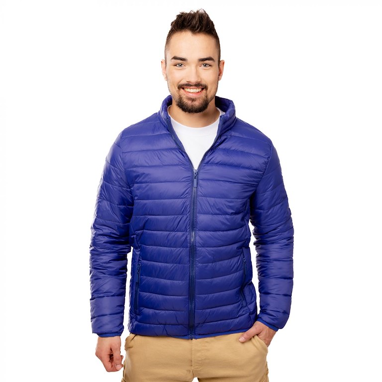 Man Quilted Jacket GLANO - navy