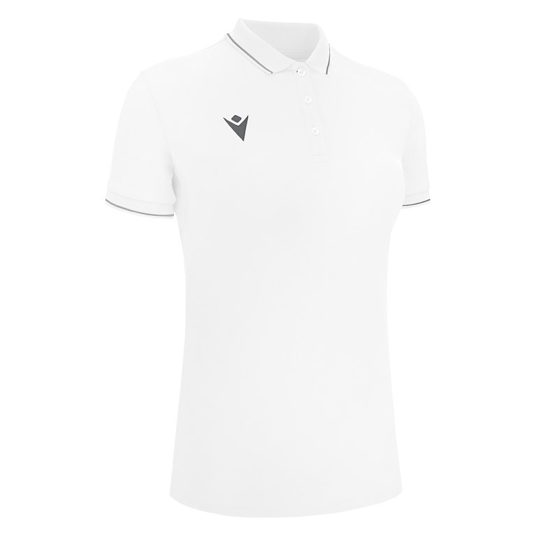 WALTZ ECO POLO WOMAN WHT SS,L