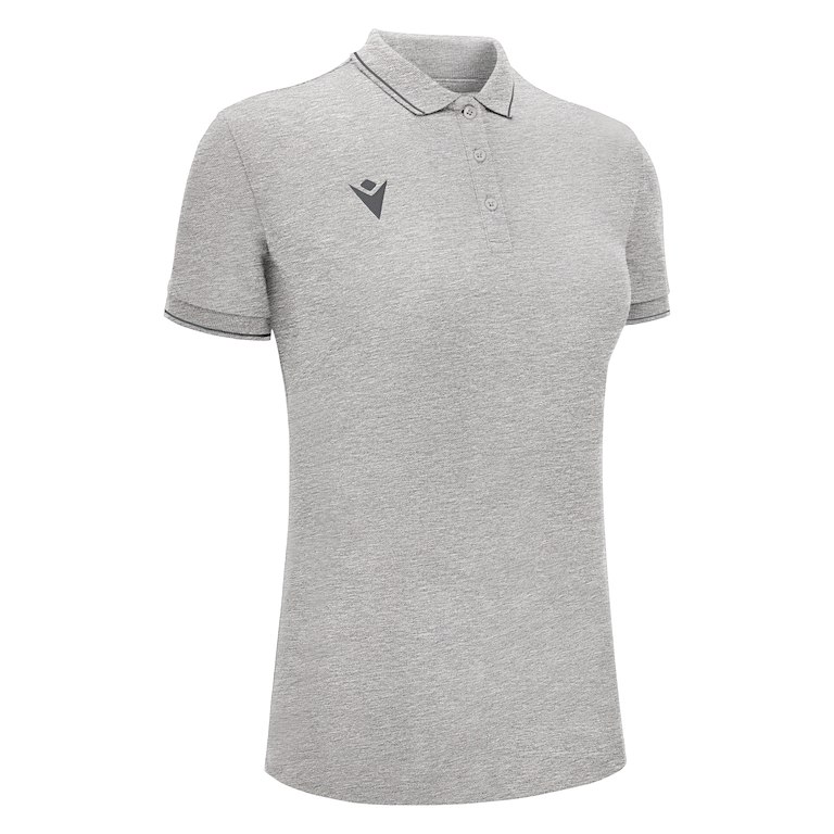 WALTZ ECO POLO WOMAN GRY MEL SS, M