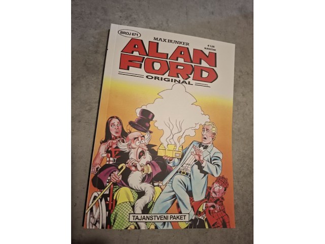 Alan Ford broj 671: Tajanstveni paket