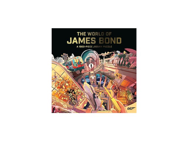 Puzla - The World of James Bond, 1000 pcs