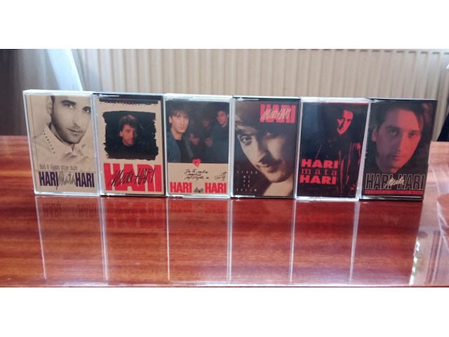 Hari Mata Hari - Hari Mata Hari - Lot od 6 kaseta