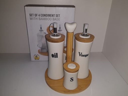 SET 4/1 POSTOLJE BAMBUS