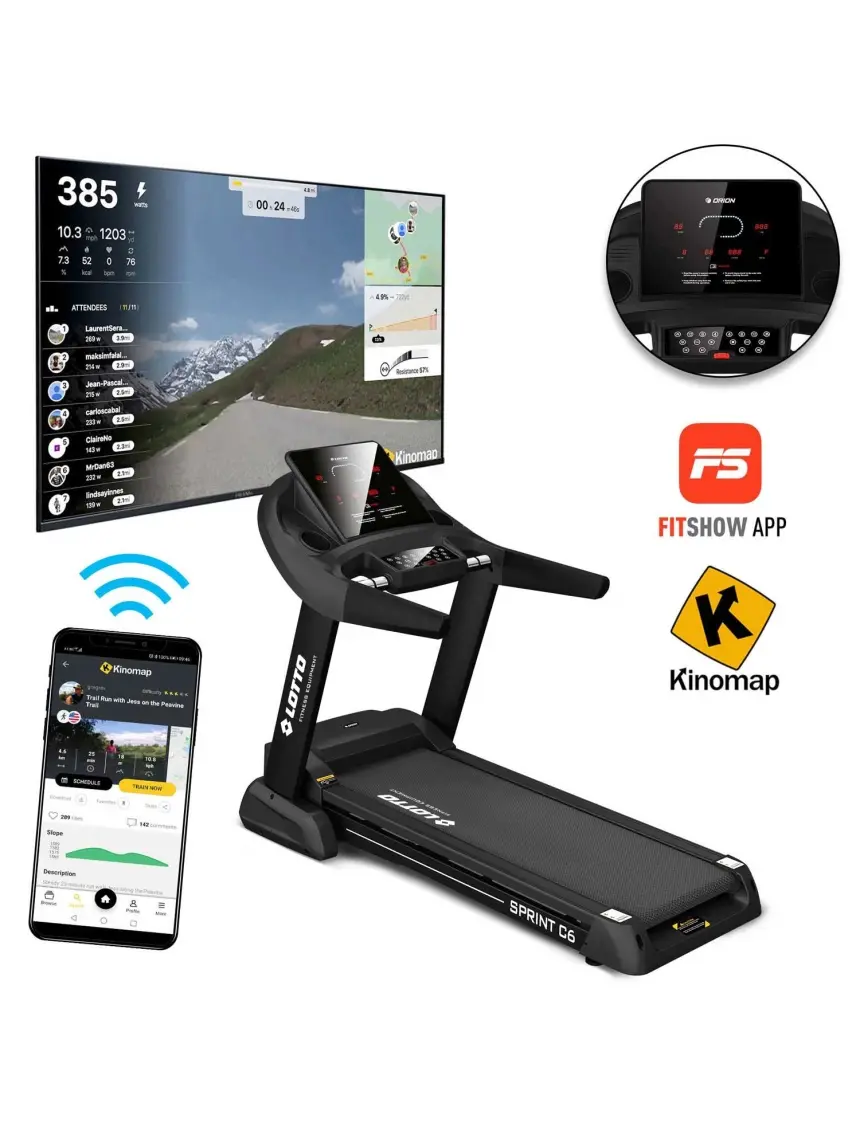Traka za trčanje SPRINT C6 20km/4ks