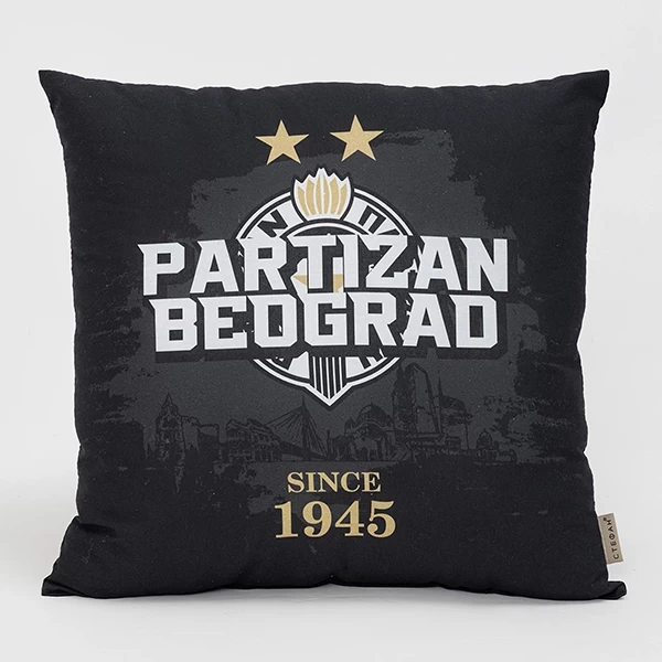 Ukrasni jastuk Partizan Beograd 40x40 cm