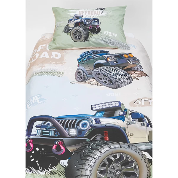 Posteljina za decu Offroad 140x200 cm