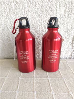 Crvena Sportska Boca Campus 400 ml - 2 Komada