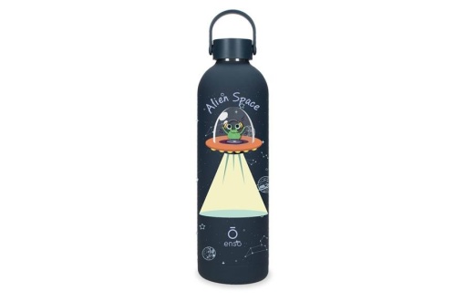 ENSO ALIEN SPACE dečiji termos 750 ml - crna