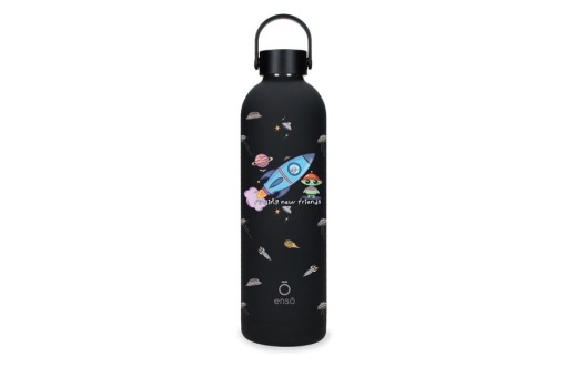 ENSO NEW FRIENDS dečiji termos 750 ml - crna