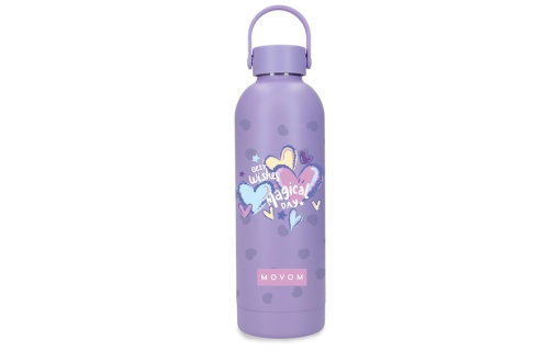MOVOM BEST WISHES dečiji termos 500 ml - ljubičasta