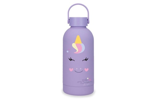 ROLL ROAD HAPPY PETS dečiji termos 350 ml - ljubičasta