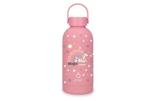 ENSO MAGIC SUMMER dečiji termos 350 ml - koralna