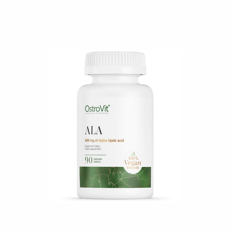 ALA - Alfa Lipoinska Kiselina od 600 mg - 90 tableta
ALA - ALFA LIPOINSKA KISELINA