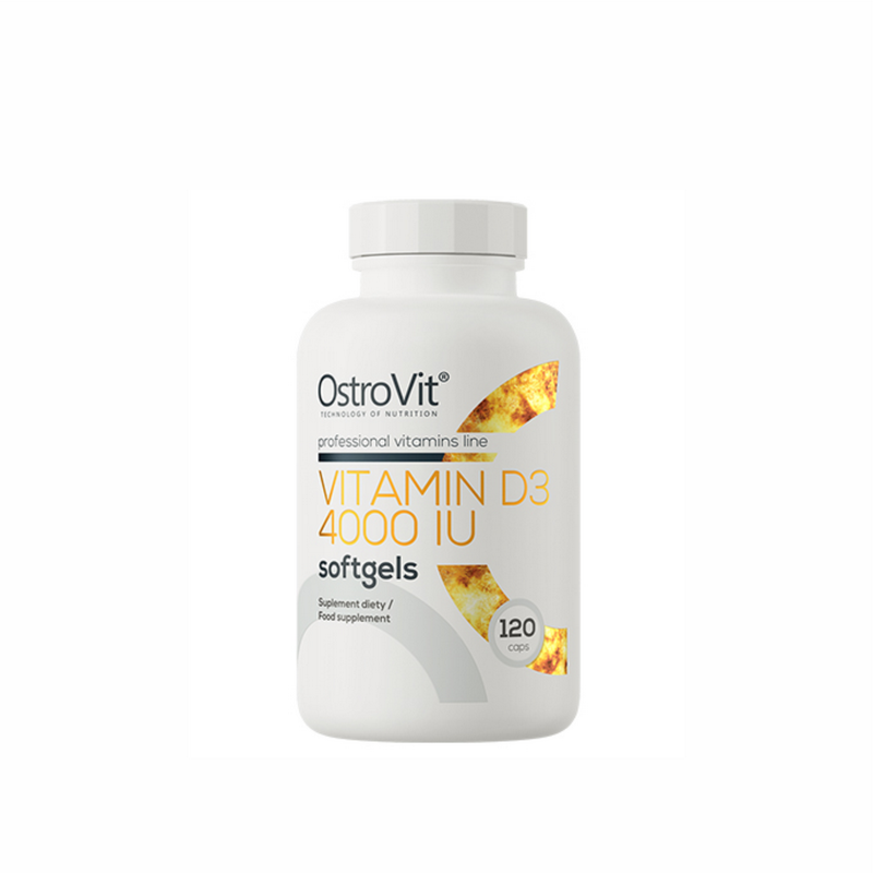Vitamin D3 od 4000 IJ - 120 softgel kapsula za 4 meseca korišćenja
VITAMIN D3 u dozi od 4000 IJ