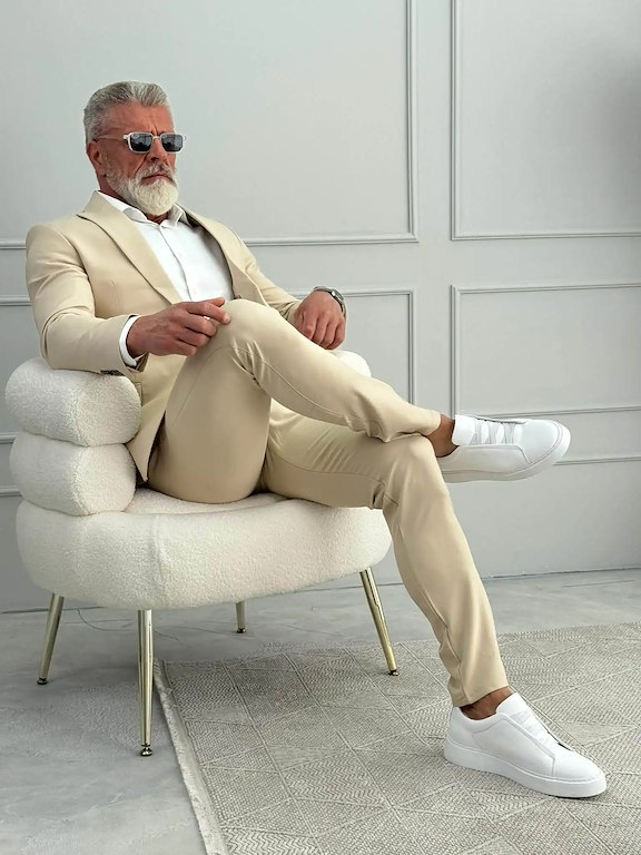 Muško slim fit odelo CLASSICO – za posao i prilike