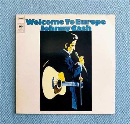 Johnny Cash-Welcome to Europe LP-vinyl