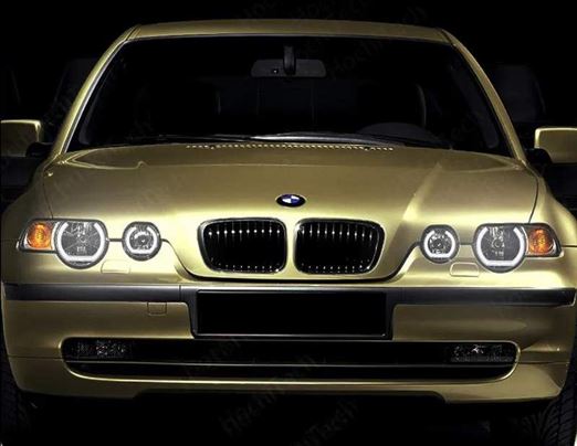 LED Angel Eyes U dizajn BMW E46 E36 E39 128mm