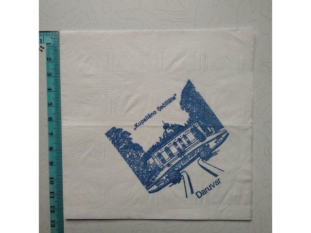 Stara Jednoslojna Salveta STK4_140 Daruvar Lečilište