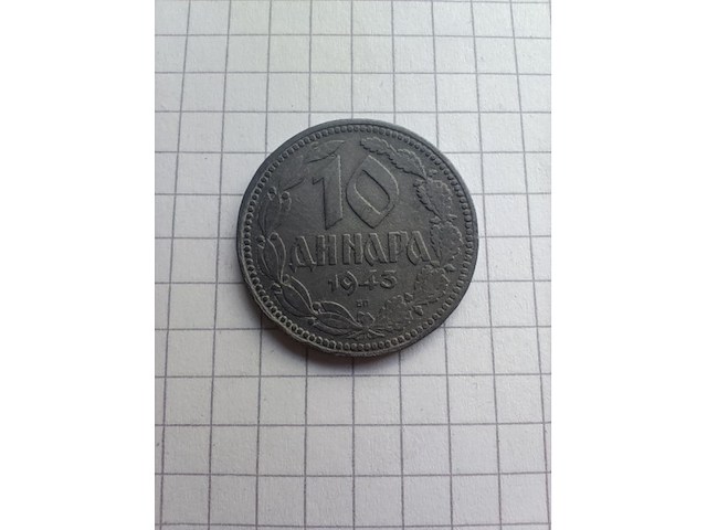 10 dinara 1943