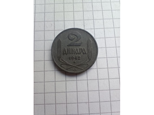 2 dinara 1942