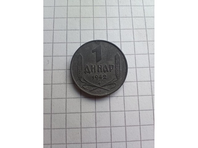 1 dinar 1942