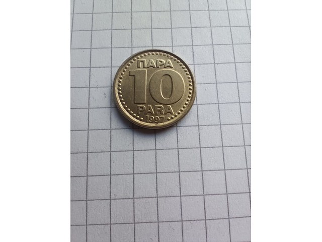 10 para 1997