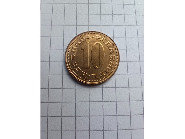 10 para 1980