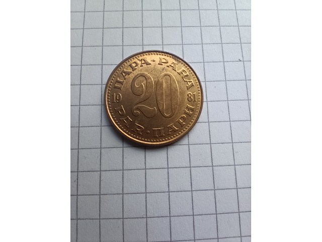 20 para 1981