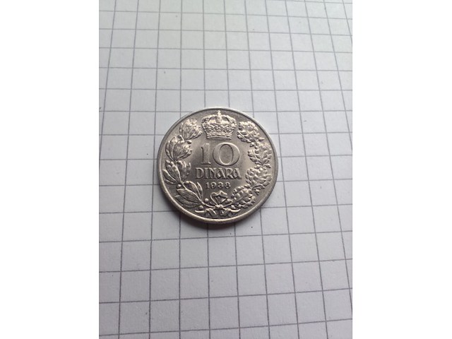 10 dinara 1938