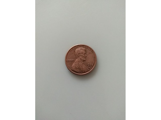 1 cent,D   USA, 1978.