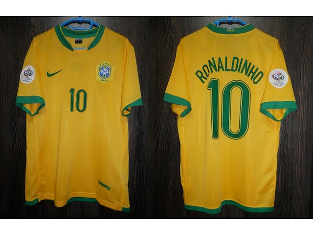 Brazil dres (World Cup 2006) Ronaldinho 10