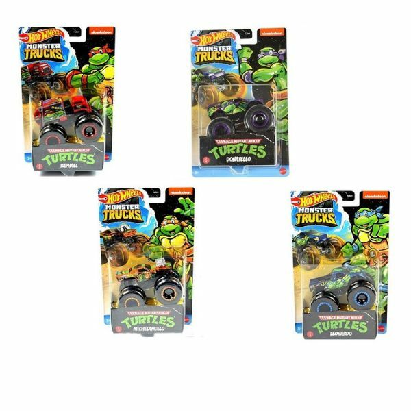 HOT WHEELS NINDZA KORNJACA MONSTER TRUCK 1:64 MIX HJG41