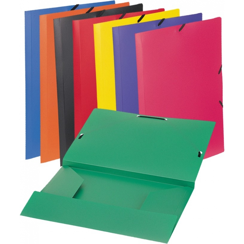 Fascikla PVC Sa Gumicom, 240 X 320 X 15 Mm Viquel Crna