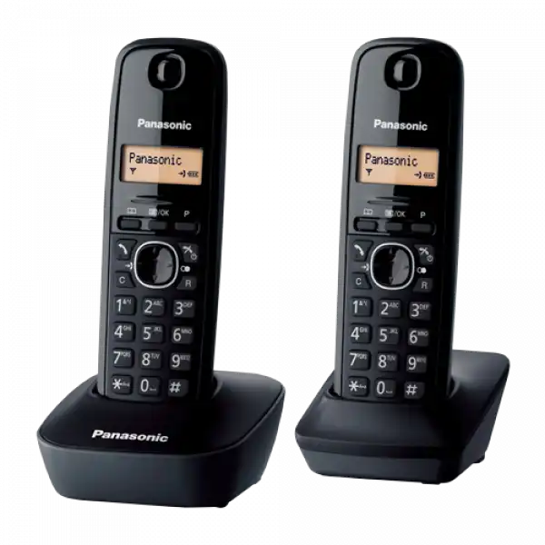 PANASONIC DECT KX-TG1612FXH Duo Black
