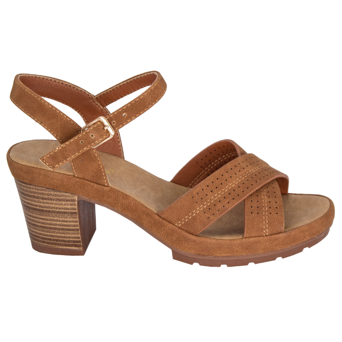 Ženske sandale S2584 (Camel)
