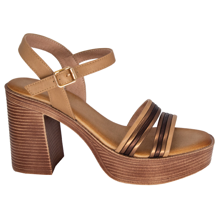 Ženske sandale S2902 (Camel)