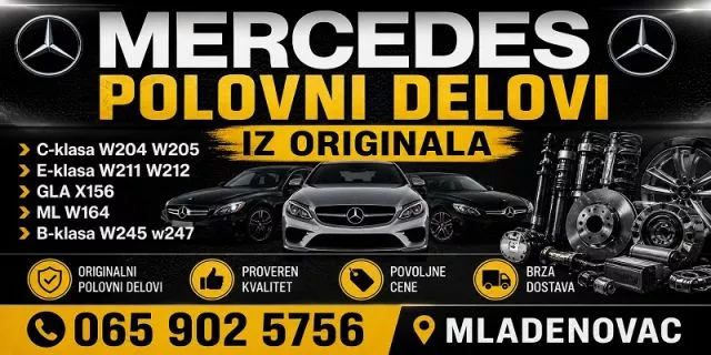 MERCEDES POLOVNI DELOVI