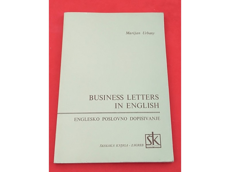 Busines Letters in English Marijan Urbany