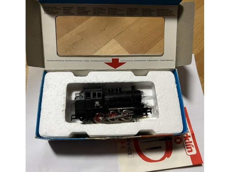 MÄRKLIN 3000 BR 89 006 Parna Lokomotiva – KAO NOVA