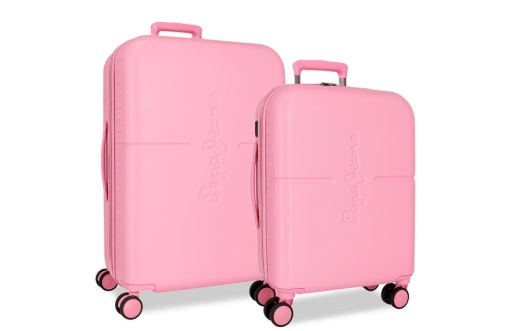 PEPE JEANS HIGHLIGHT set kofera 2/1 - pink