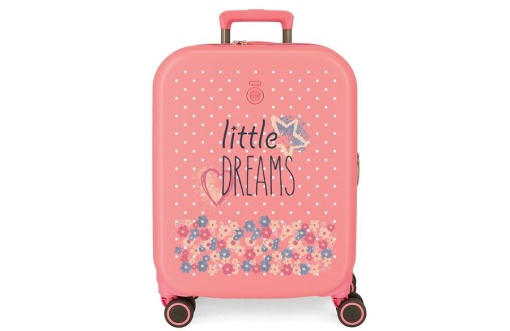 ENSO LITTLE DREAMS dečiji kofer 55 cm - koralna