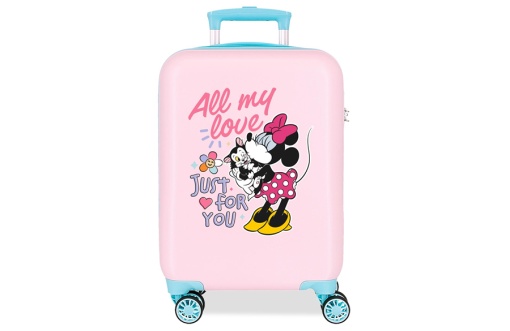 MINNIE ALL MY LOVE dečiji kofer 50 cm - pink