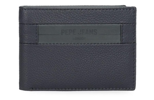 PEPE JEANS CHECKBOX muški novčanik - teget