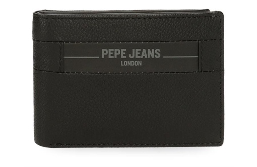 PEPE JEANS CHECKBOX muški novčanik - crna