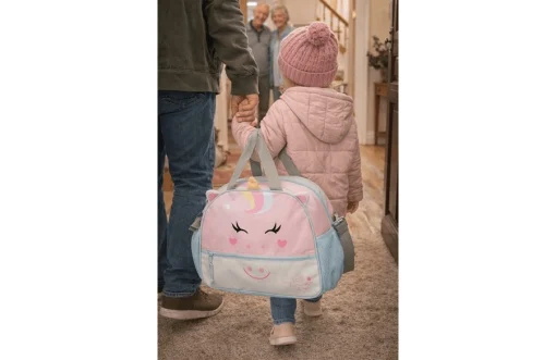 ROLL ROAD HAPPY PETS dečija putna torba - pink