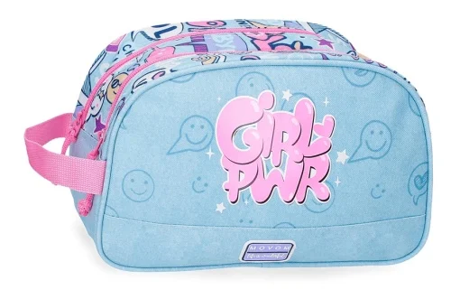 MOVOM GIRL POWER dečiji neseser sa 2 pregrade - plava